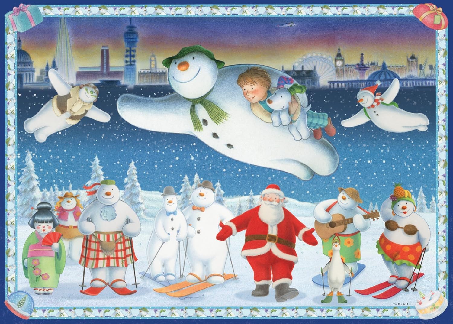 Super Saturday Ravensburger The Snowman Jigsaw Puzzle 1000 Pieces ...
