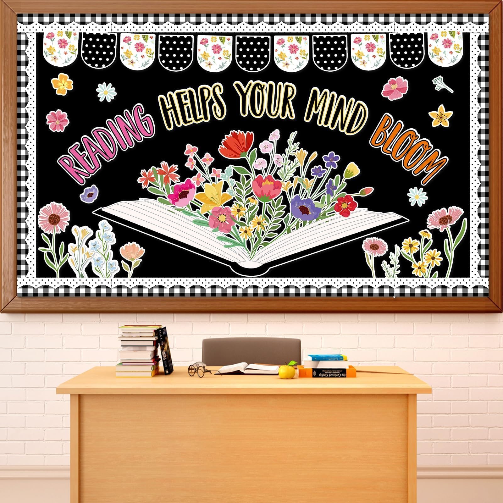 Summer Reading Flowers Bulletin Board Classroom Decorations Reading ...