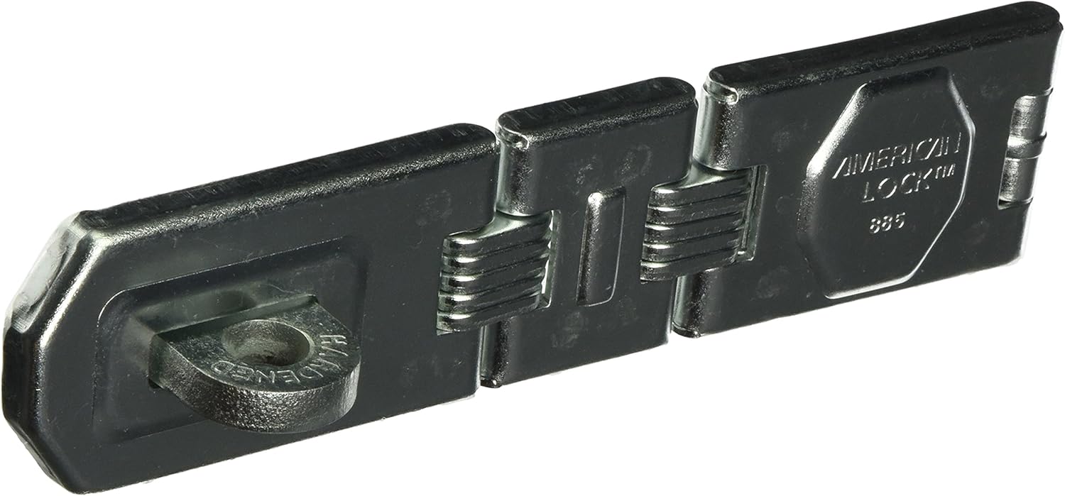 MASTER LOCK A885D Hasp Double Hinge, 7-3/4" - Hardware Hasps - Amazon.com
