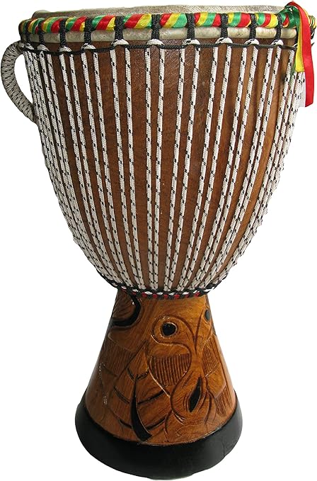 African Djembe Drum 12" Drum Head Tom Tom Bongo Senegal #7: Amazon.co ...