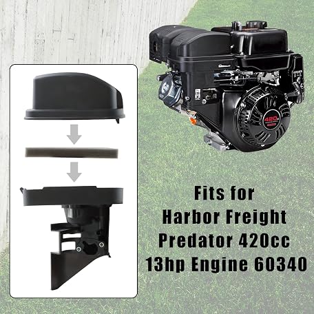 Mua KIKITE 420cc Air Filter Housing Compatible with Harbor Freight ...