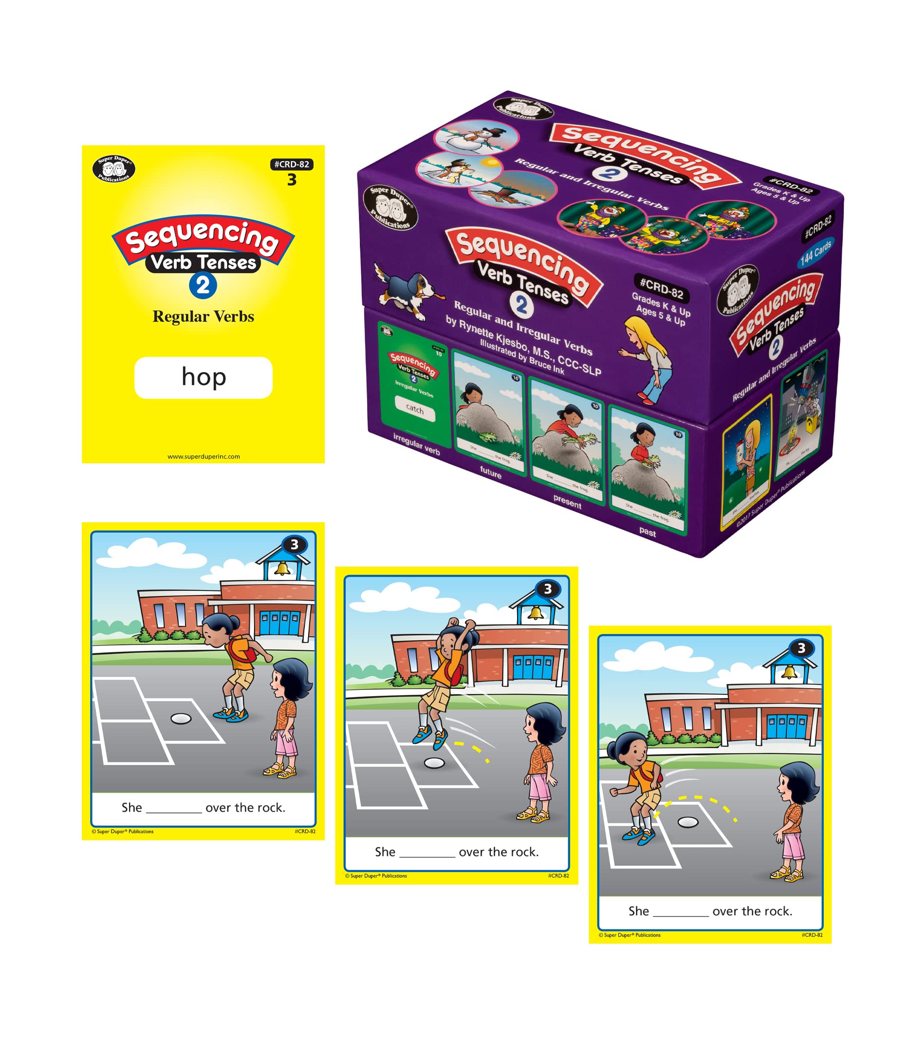 Mua Super Duper Publications | Sequencing Regular and Irregular Verb ...