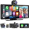 Amazon.com: 2025 Carpuride W903 Wireless Carplay & Android Auto with Dash Cam - 9.3" HD IPS ...
