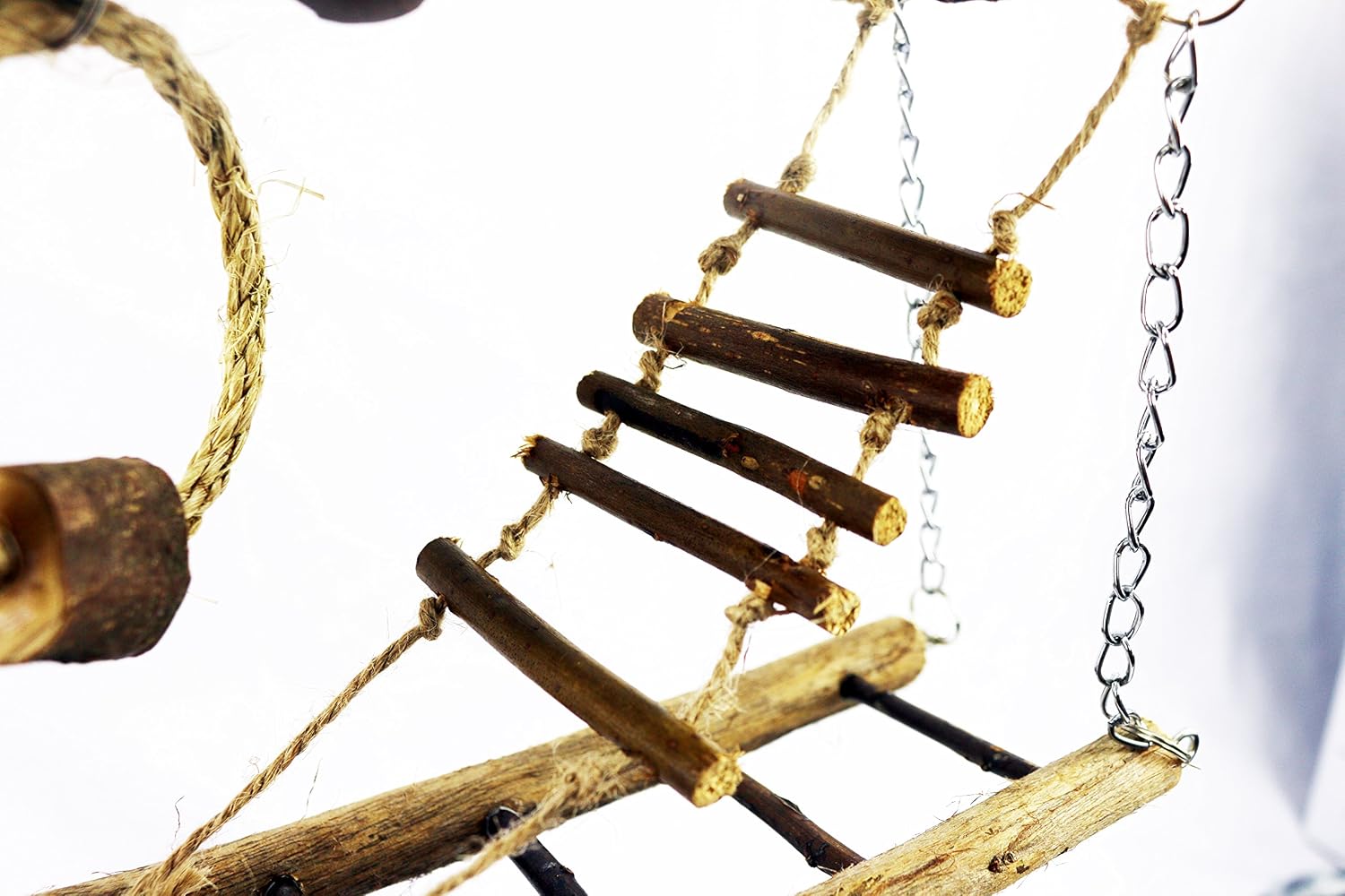 Pet Ting Natural Living Suspension Bridge Small Pet Toy Exercise Play ...