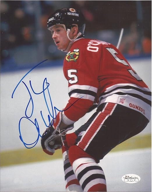 Jack O'Callahan Chicago Blackhawks Autographed Signed 8x10 Photograph ...