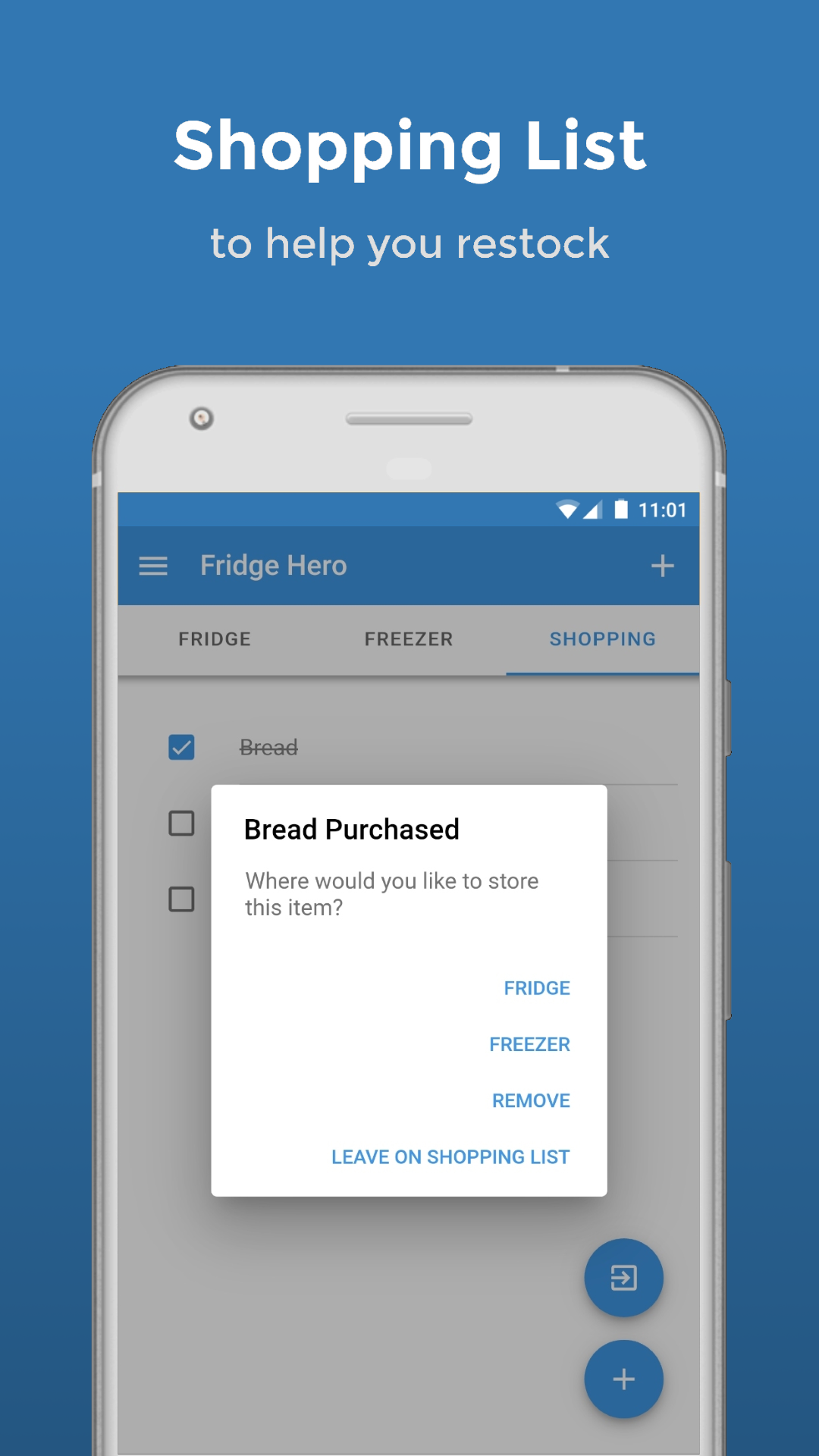 Fridge Hero - Track Food Expiry & Leftovers with Shopping List, Check ...