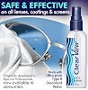 Lens Cleaner Kit | Includes 1 Flip-Top Refill Bottle (8 oz), 1 Spray ...