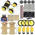Amazon.com: Robot Smart Car Board Starter Kit with Motor Tire L298N for ...