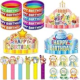 Amazon.com: Teling 264 Pcs Happy Birthday Kit for Kids Classroom ...