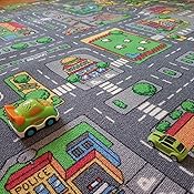 Stadt Mix HEVO® Strassen Spielteppich | Kinderteppich 200x400 cm ...