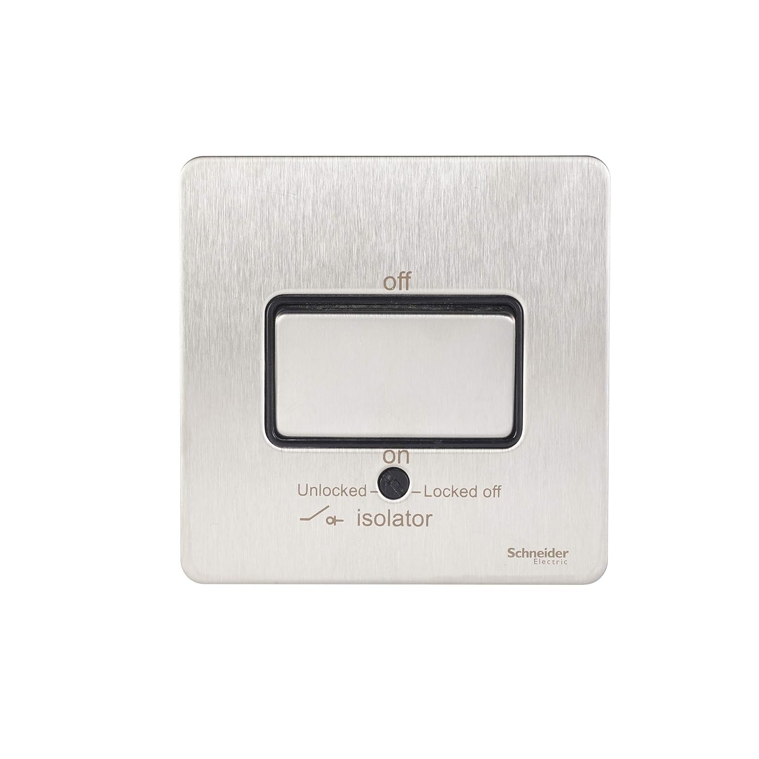 Schneider Electric Ultimate Screwless Flat Plate – Single Fan Isolator ...