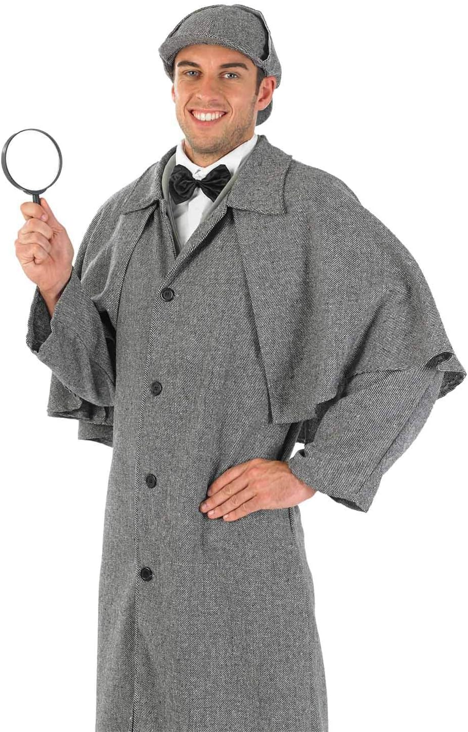 Fun Shack Mens Victorian Detective Costume Adults Historical Book Day ...