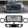 Amazon.com: KAMDKI Grille Set 5pcs Compatible with 2019-2022 GMC Sierra ...