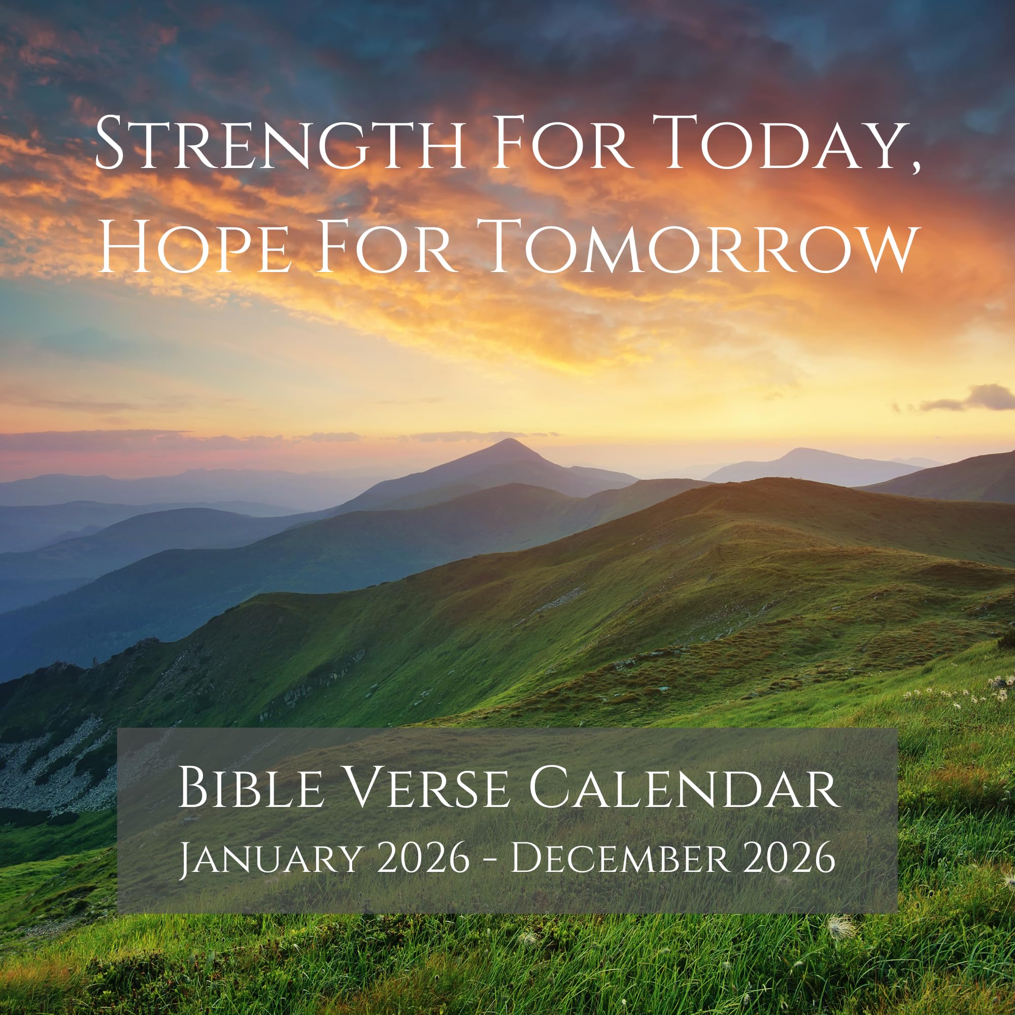 Mua Christian Calendar 2026 – Monthly Bible Verse Wall Calendar ...