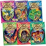 Beast Quest Pack: Series 4, 6 books, RRP £29.94 (Blaze The Ice Dragon ...