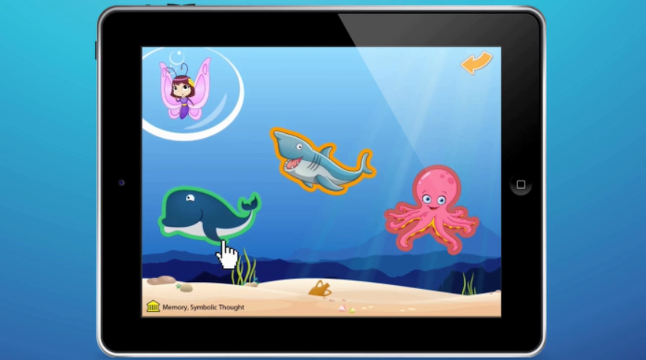 First Ocean Words: Free sea creatures and sea animals pictures game for ...
