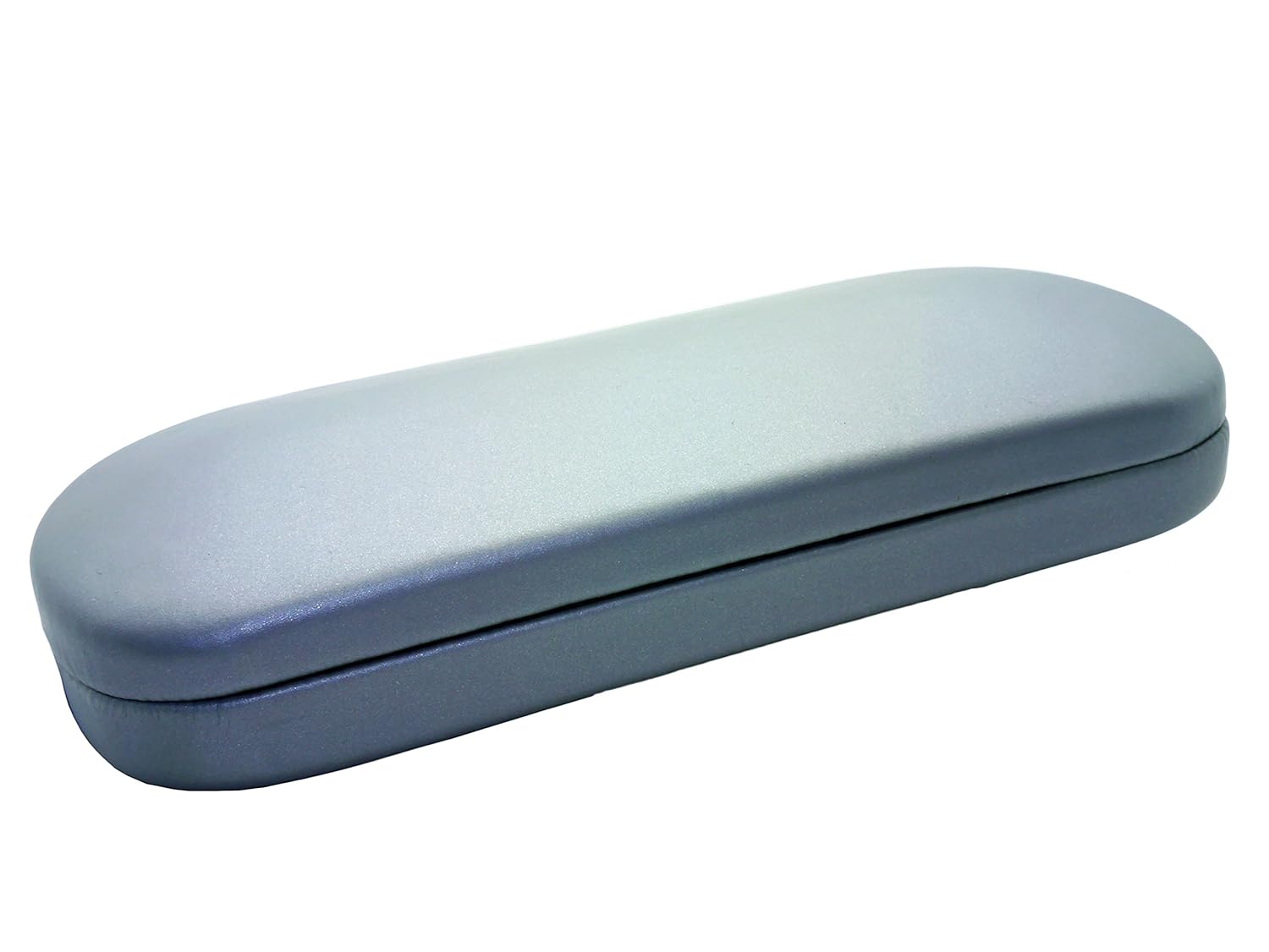 Slim Hard Protective Metal Glasses Case Silver Spectacle Case: Amazon ...