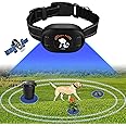 Amazon.com : GPS Wireless Dog Fence and Outdoor Pet Barrier 2 in 1, Range 97-3280ft Electric Dog ...