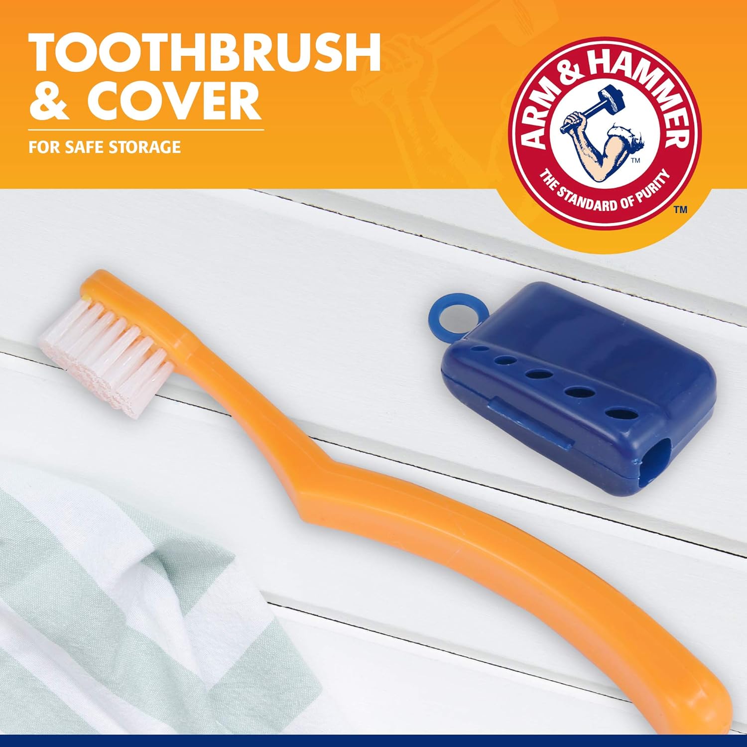 Arm & Hammer Tartar Control Small Breed Toothbrush with Cover – BigaMart
