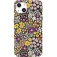 Amazon.com: Casely iPhone 13 Case | Compatible with MagSafe | Falling for You | Plum Floral Case ...