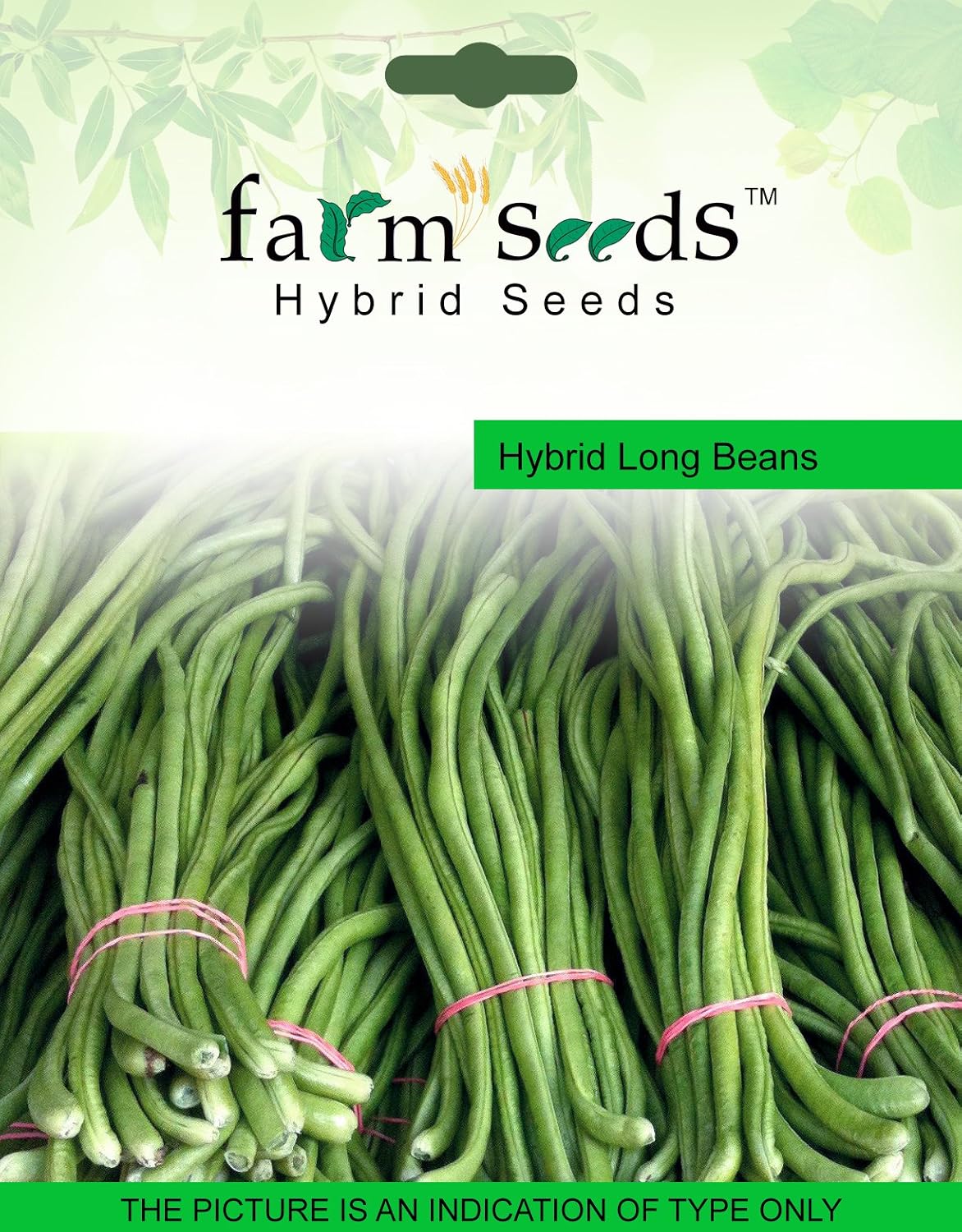 FARM SEEDS Hybrid Long Beans 1 Packet Seeds Seed (70 per packet ...