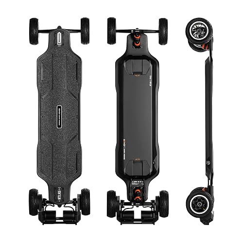 Exway Atlas Pro 2WD All-Terrain Off Road Electric Skateboards, Top ...