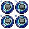 ACELETE Gyro Ball with Counter Wrist Exerciser Gyroscope Ball Forearm ...