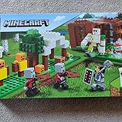 LEGO 21159 Minecraft The Pillager Outpost Action Figures Building Set ...