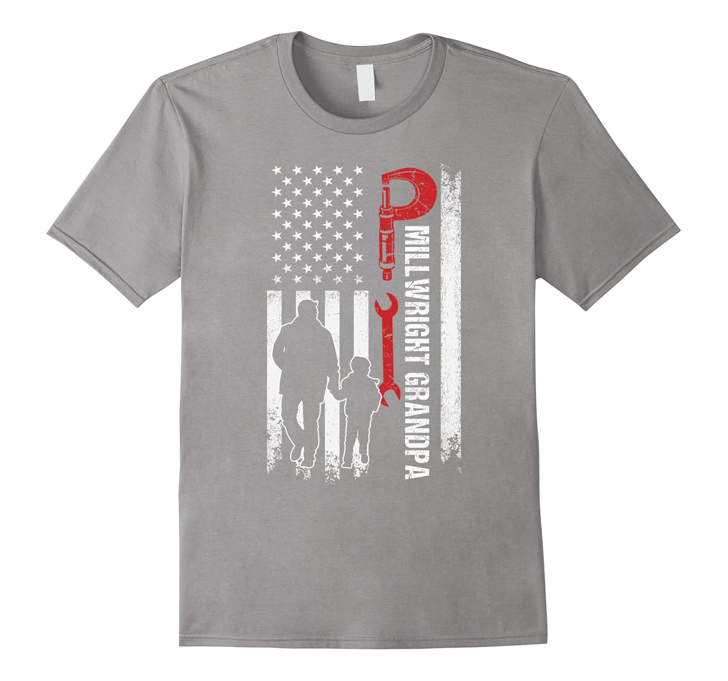 Millwright Grandpa Shirt Dad Grandfather Grandparents day