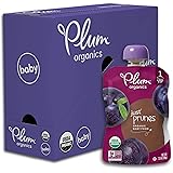 Amazon.com: Plum Organics Baby Food Pouch | Stage 2 | Fruit and Veggie Variety Pack | 4 Ounce ...