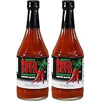Amazon.com : Trappey's Red Devil Sauce Hot 12 fl oz (Pack of 2 ...