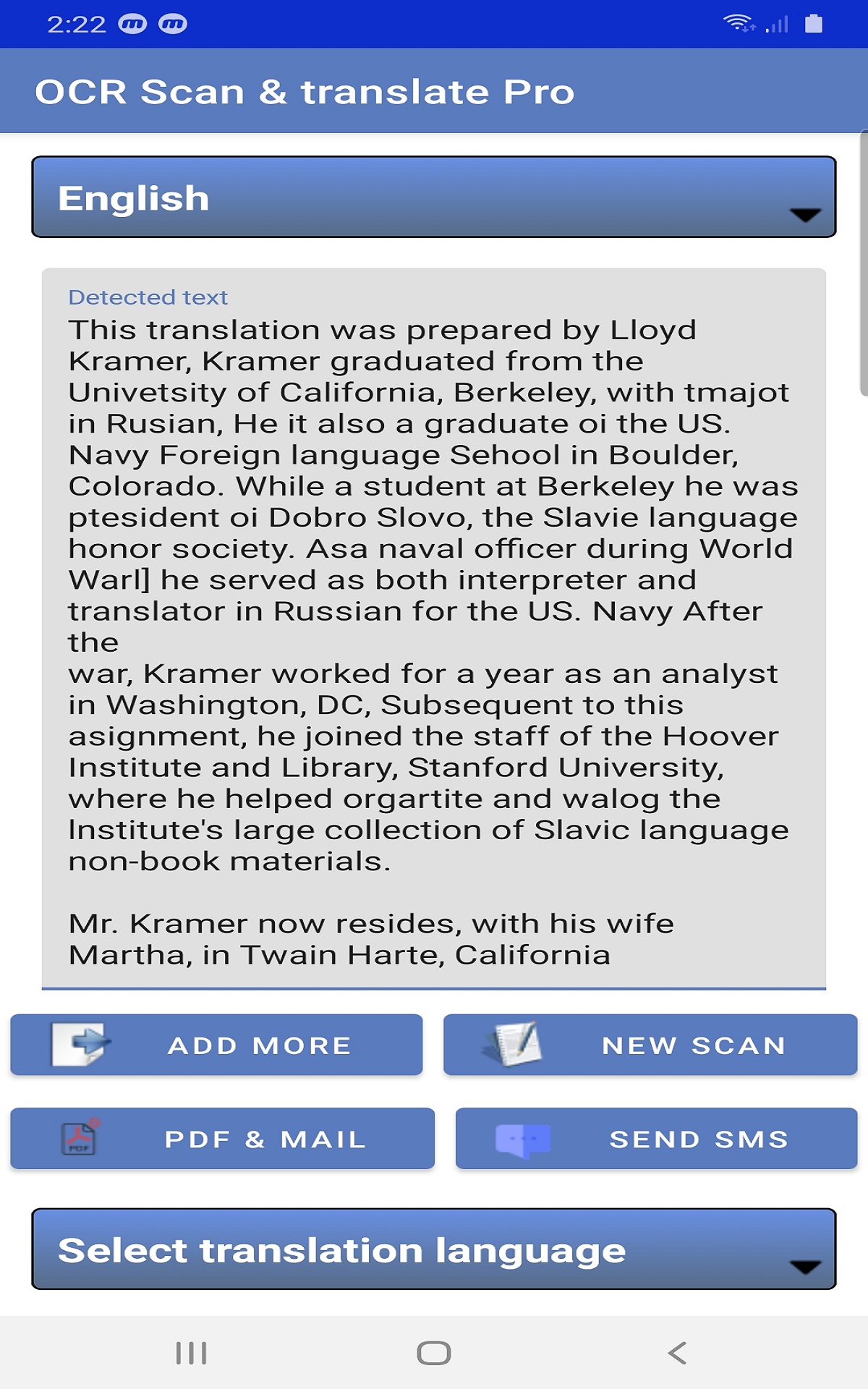 OCR Scan & translate Pro:Amazon.in:Appstore for Android