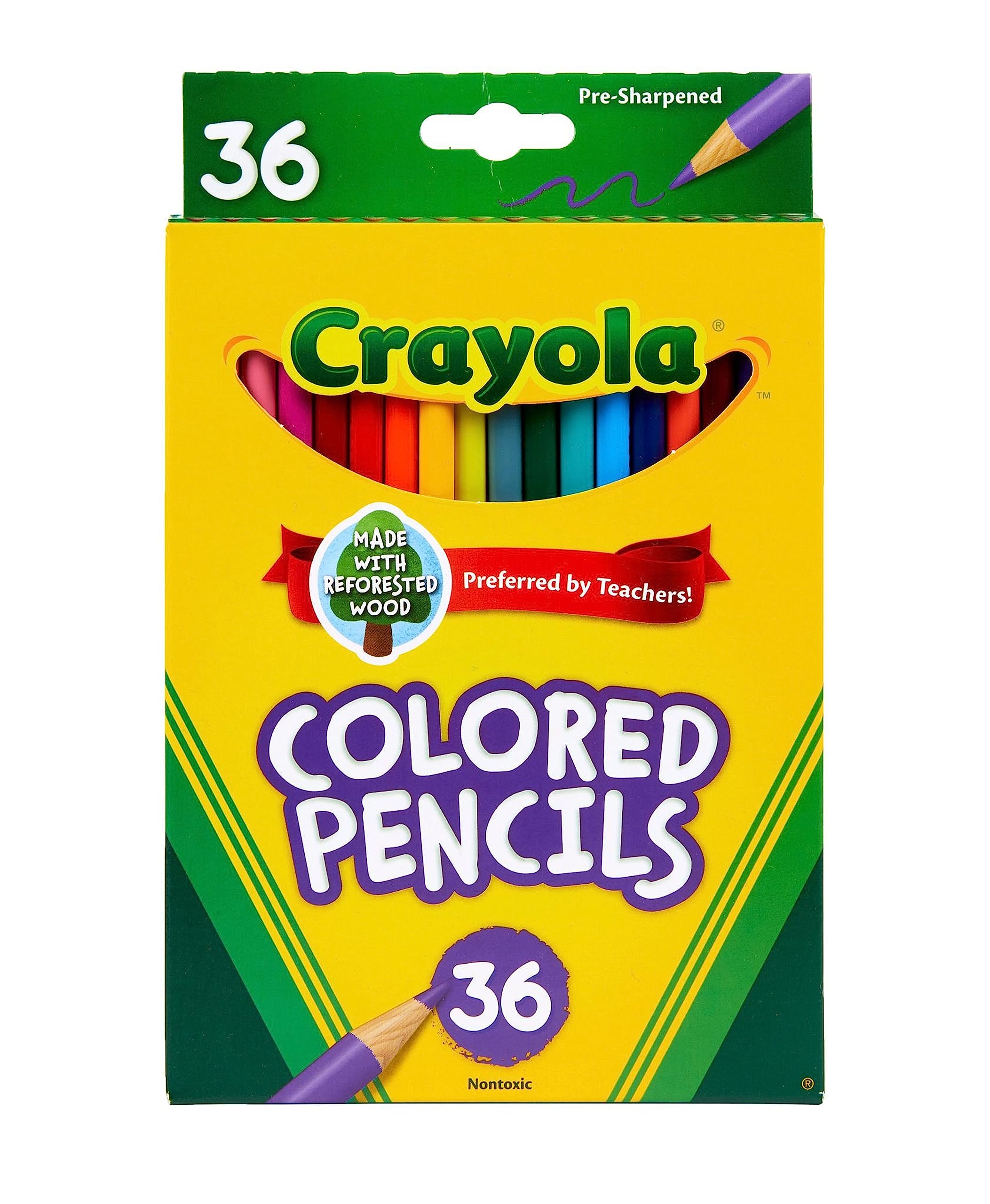 Mua Crayola Colored Pencils (36ct), Kids Pencils Set, Arts & Crafts ...