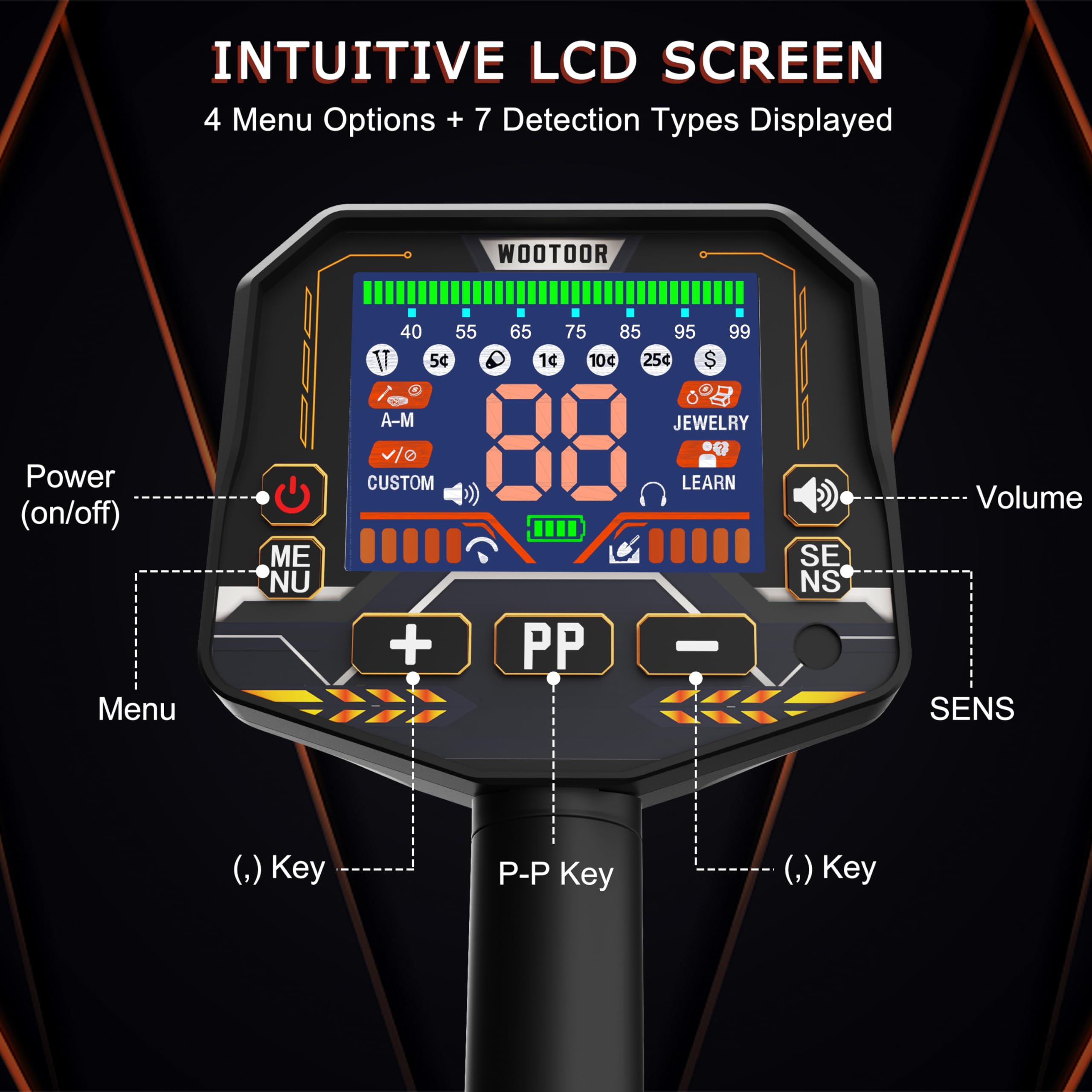 Mua Metal Detectors for Adults Waterproof - Professional Higher ...