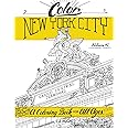 Color New York City - Volume 1 - Wandering Tourist: A Coloring Book For ...