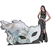 Amazon.com: Fun Express - Masquerade Ball Mask Stand Up 2 - Party Decor ...