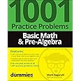 Basic Math & Pre-Algebra: 1001 Practice Problems For Dummies (+ Free Online Practice): Zegarelli ...