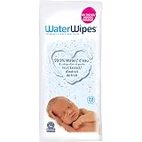 WaterWipes Sensitive Baby Wipes, 12 Packs of 60 Count (720 Count ...