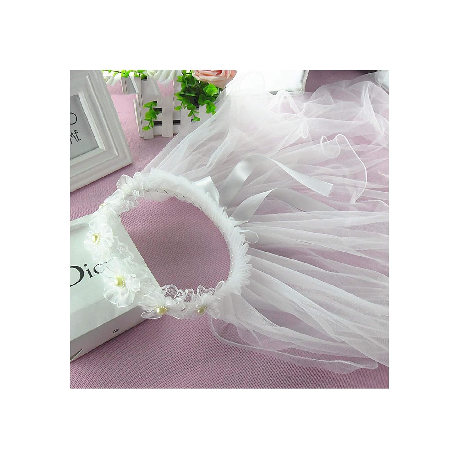 Amazon.com: Pretty Cute Store-Artificial flower Pearls Flowers Little ...