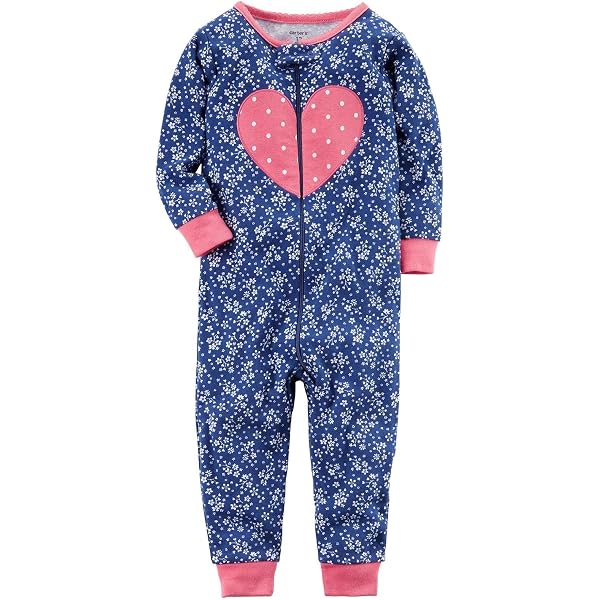 Girls One Piece Pajamas