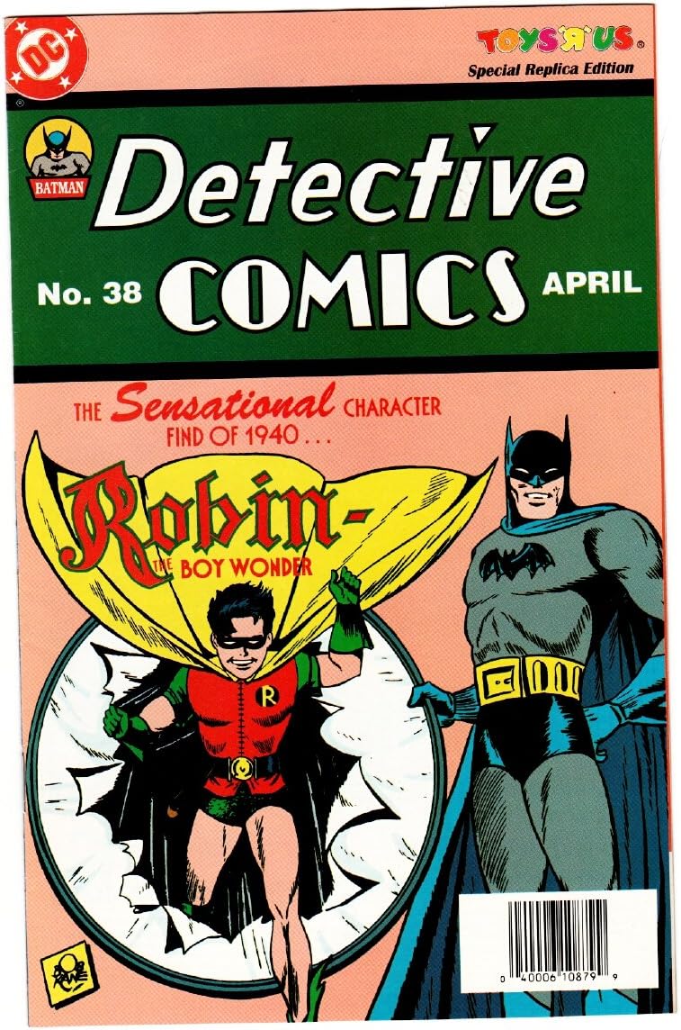 Amazon.com: DETECTIVE COMICS #38-Reprint-First appearance of ROBIN ...