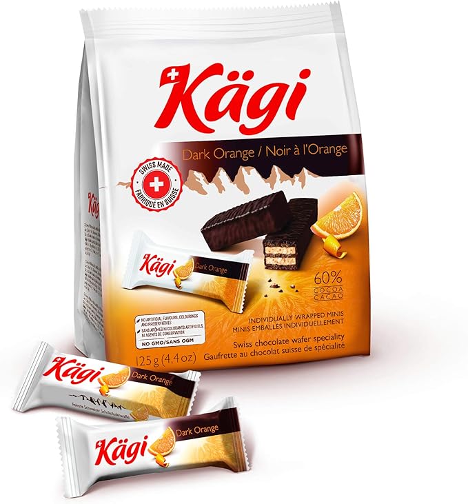 Kagi Dark Orange Mini, Dark Orange Chocolate, 125 Grams: Amazon.ca: Grocery