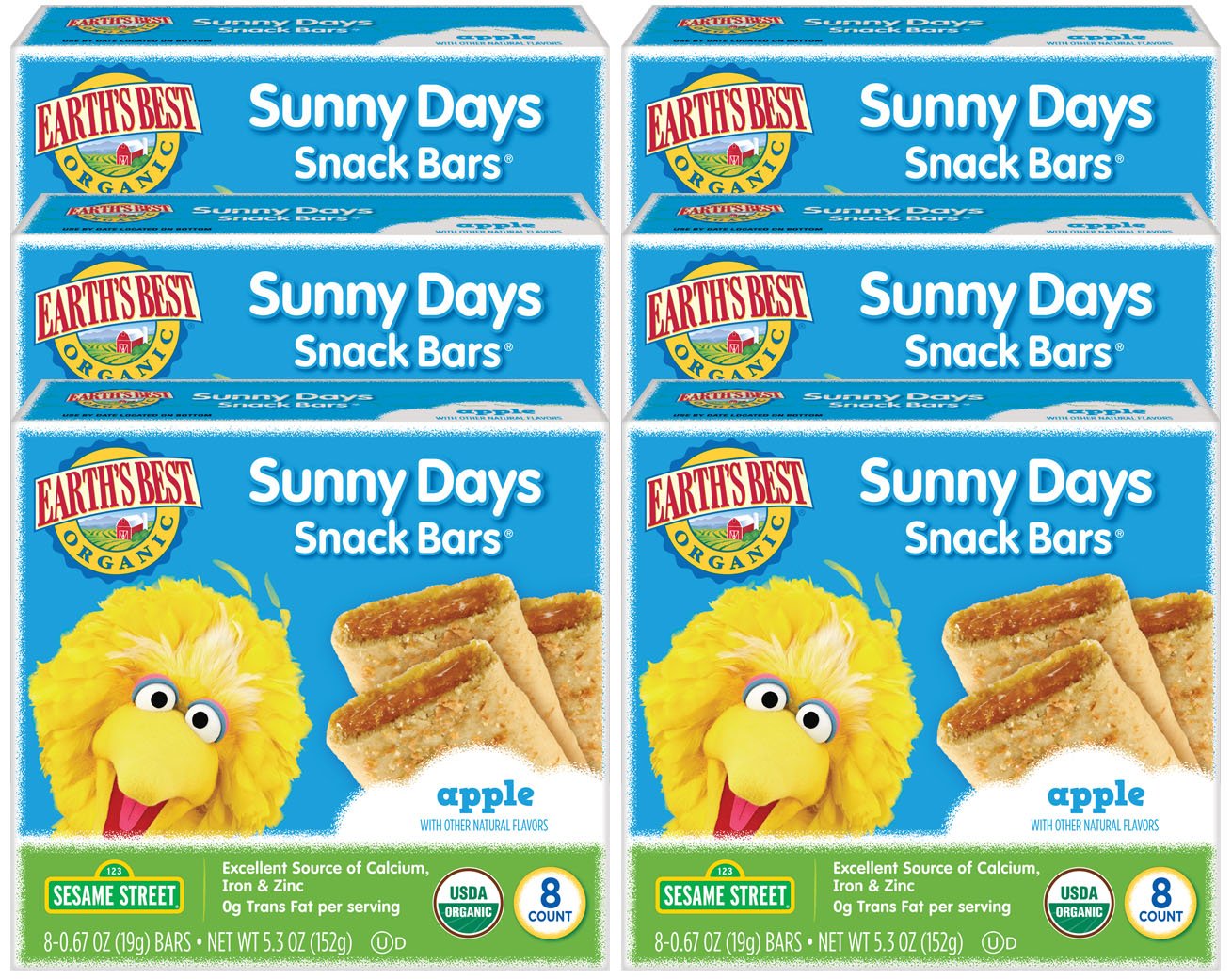 Mua Earth's Best Organic Sesame Street Sunny Day Toddler Snack Bars ...