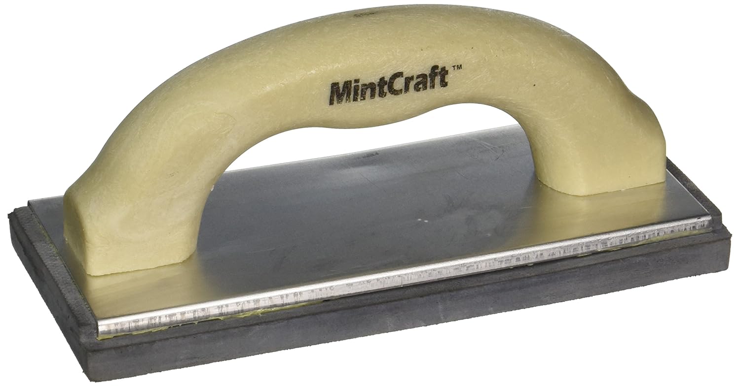 MINTCRAFT 16048 1 1 1 1 Molded Rubber Float, 8X4-Inch - Masonry Floats ...