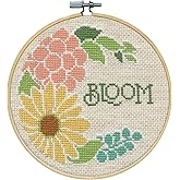 Amazon.com: Design Works Crafts Campfire Counted Cross Stitch Kit with Hoop