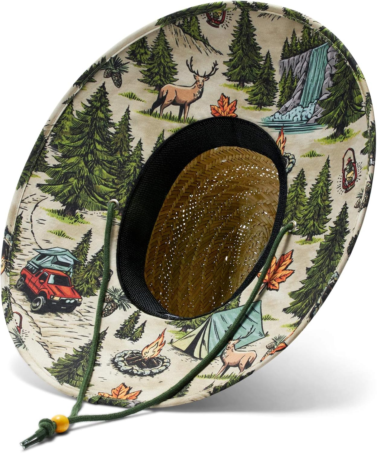 Hemlock Hat Co. Men's Straw Hat - - One size: Amazon.co.uk: Clothing