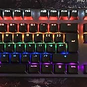 Trust Gaming 23067 GXT 865 Asta RGB Mechanical Gaming Keyboard, UK ...