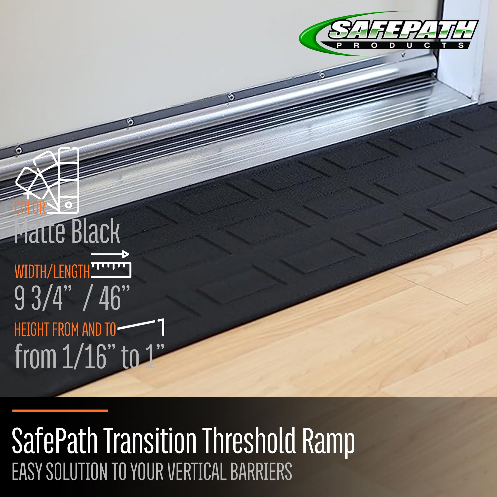SafePath Threshold Ramps For Doorways. ADA Compliant Door Ramp For ...