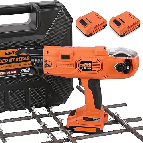 NEWTRY Upgraded Rebar Tie Gun Automatic Rebar Tier Machine Tying Gun 1 ...