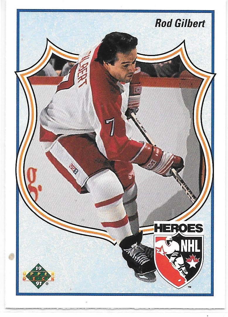 Rod Gilbert 1990-91 Upper Deck Heroes Card #512 at Amazon's Sports ...